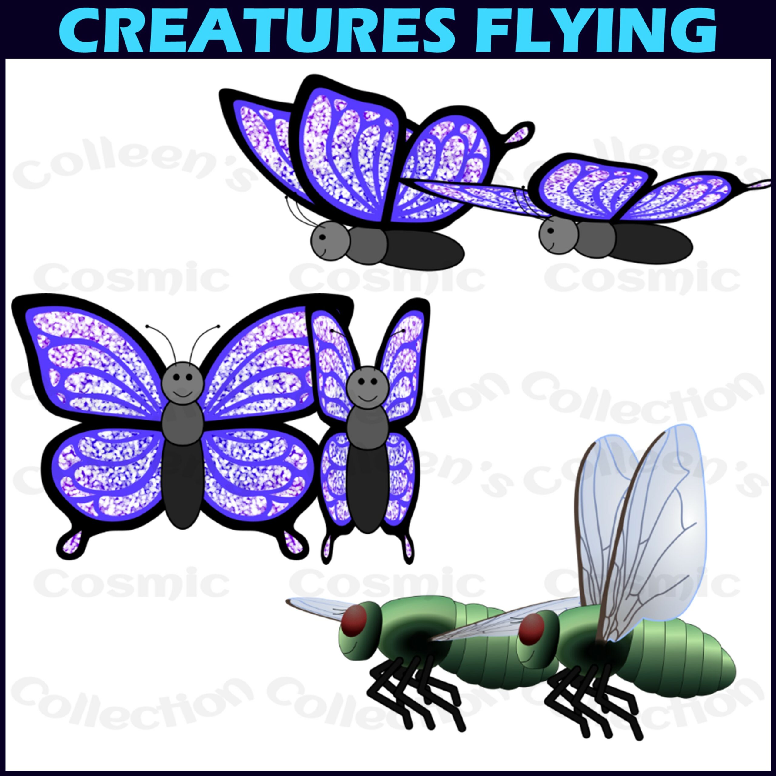 Insect GIFs Clipart - Animated Bugs Clip Art - Set 1 | Made By Teachers