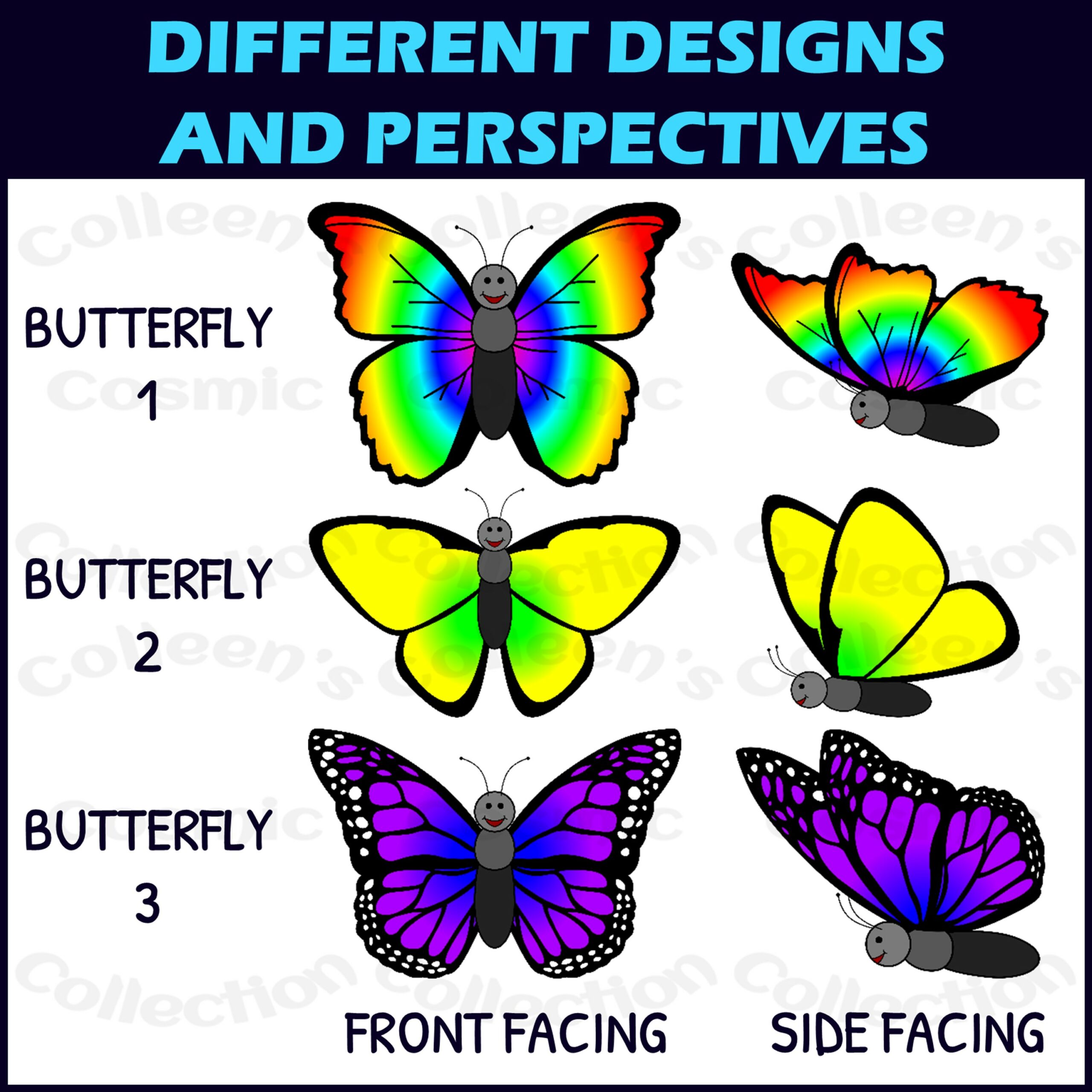 Butterflies clipart | Made By Teachers