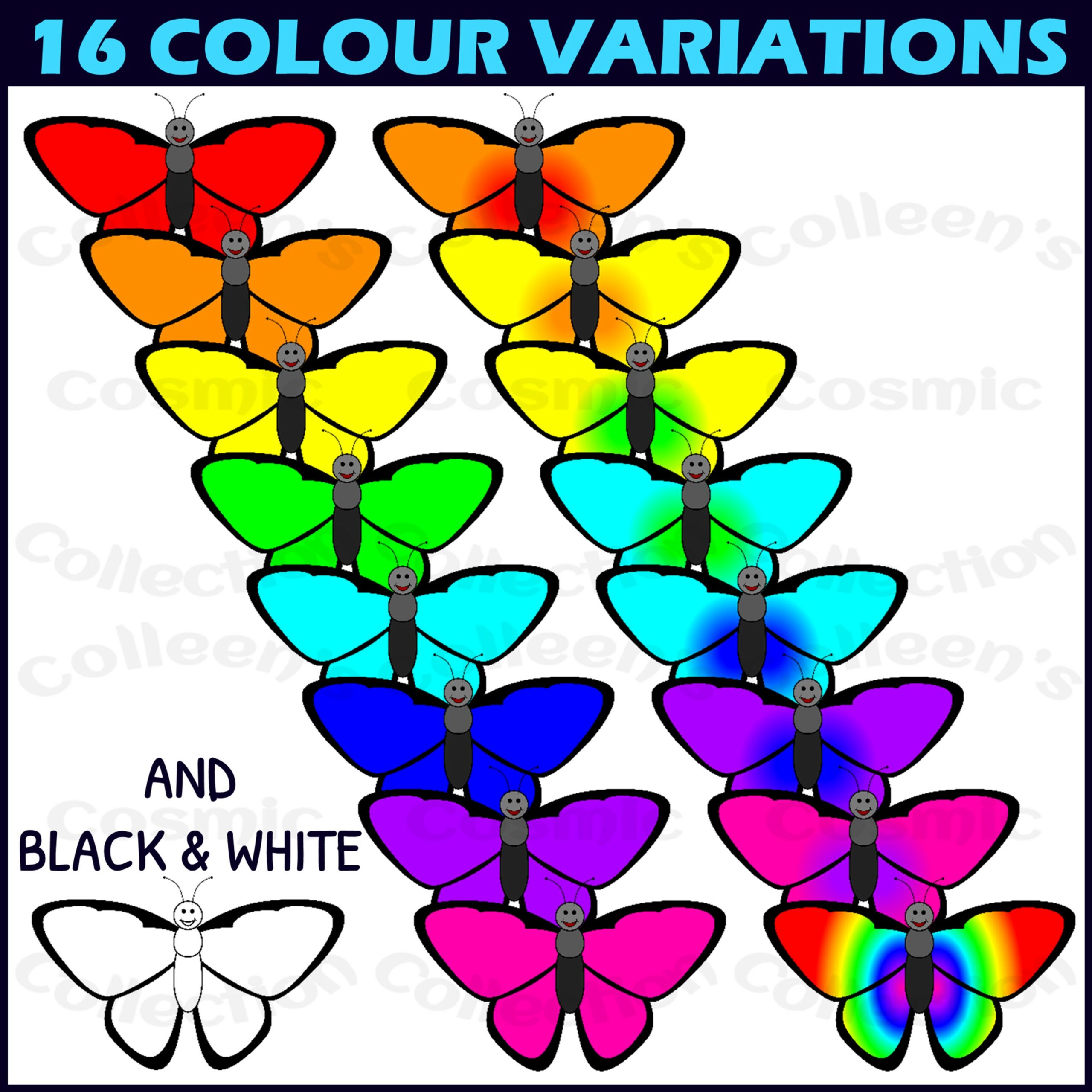 Butterflies clipart | Made By Teachers