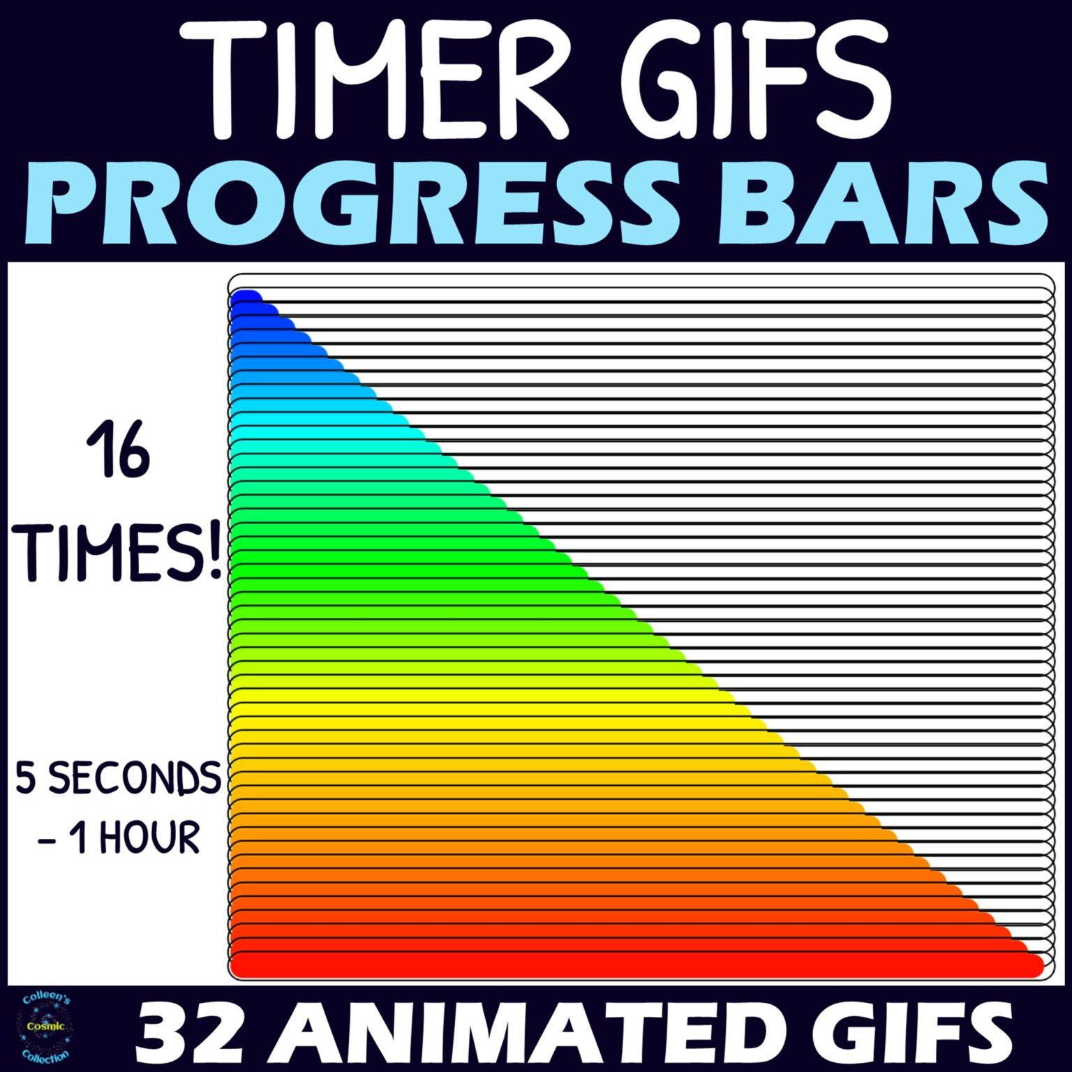 Animated GIF Progress Bar Timers Clipart – Transpa | Made By Teachers