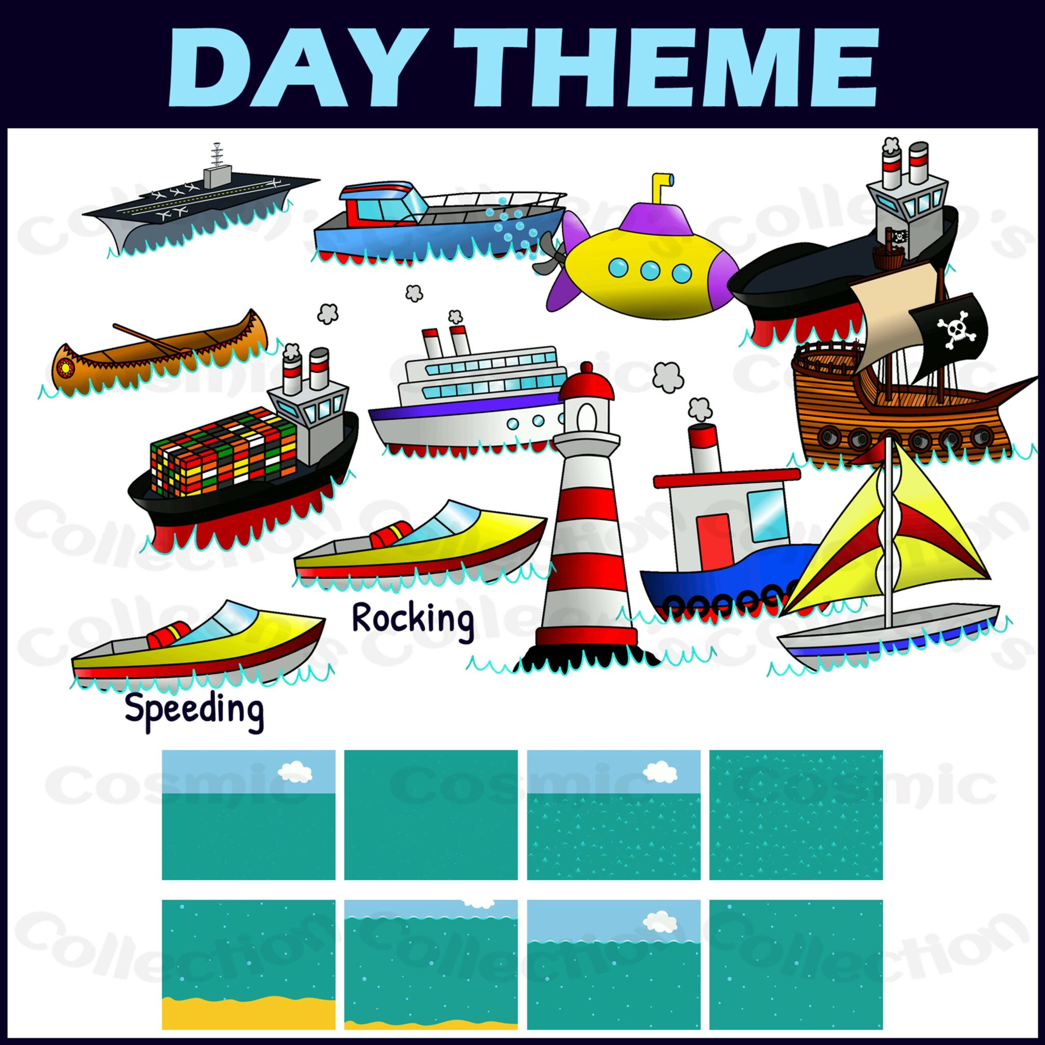 Build Your Own Scene Water Transport GIFs | Made By Teachers