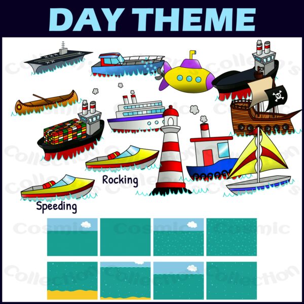 Build Your Own Scene Water Transport GIFs | Made By Teachers