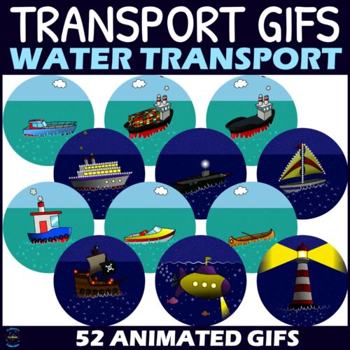 Water Transport Clipart BIG BUNDLE – Save 30% | Made By Teachers