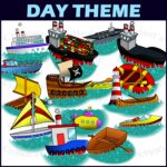 Water Transport Clipart in Water | Made By Teachers