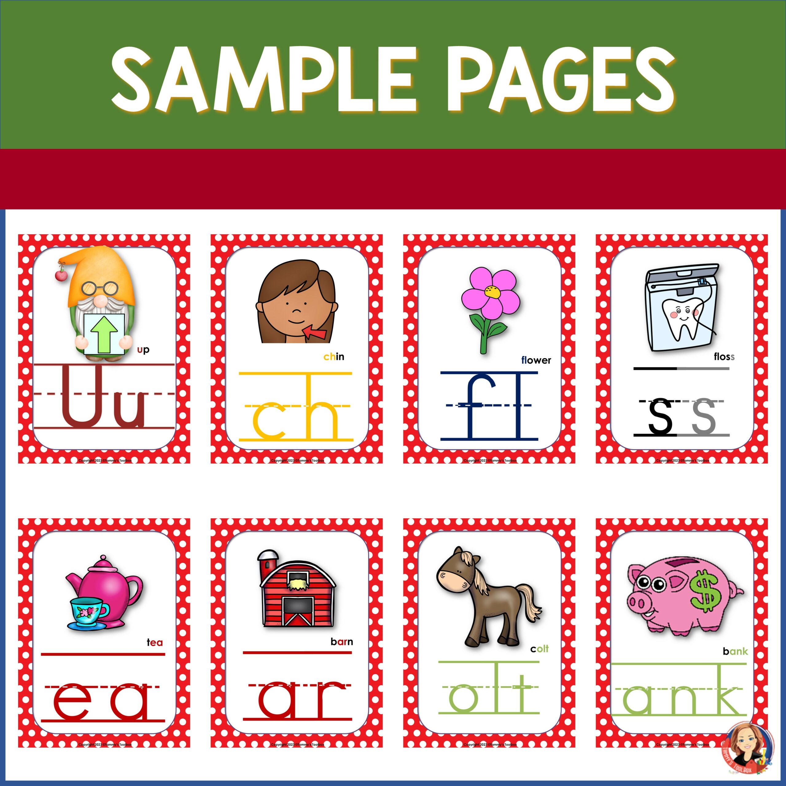 Alphabet Posters and Phonics Anchor Charts in Gnome Theme | Made By ...