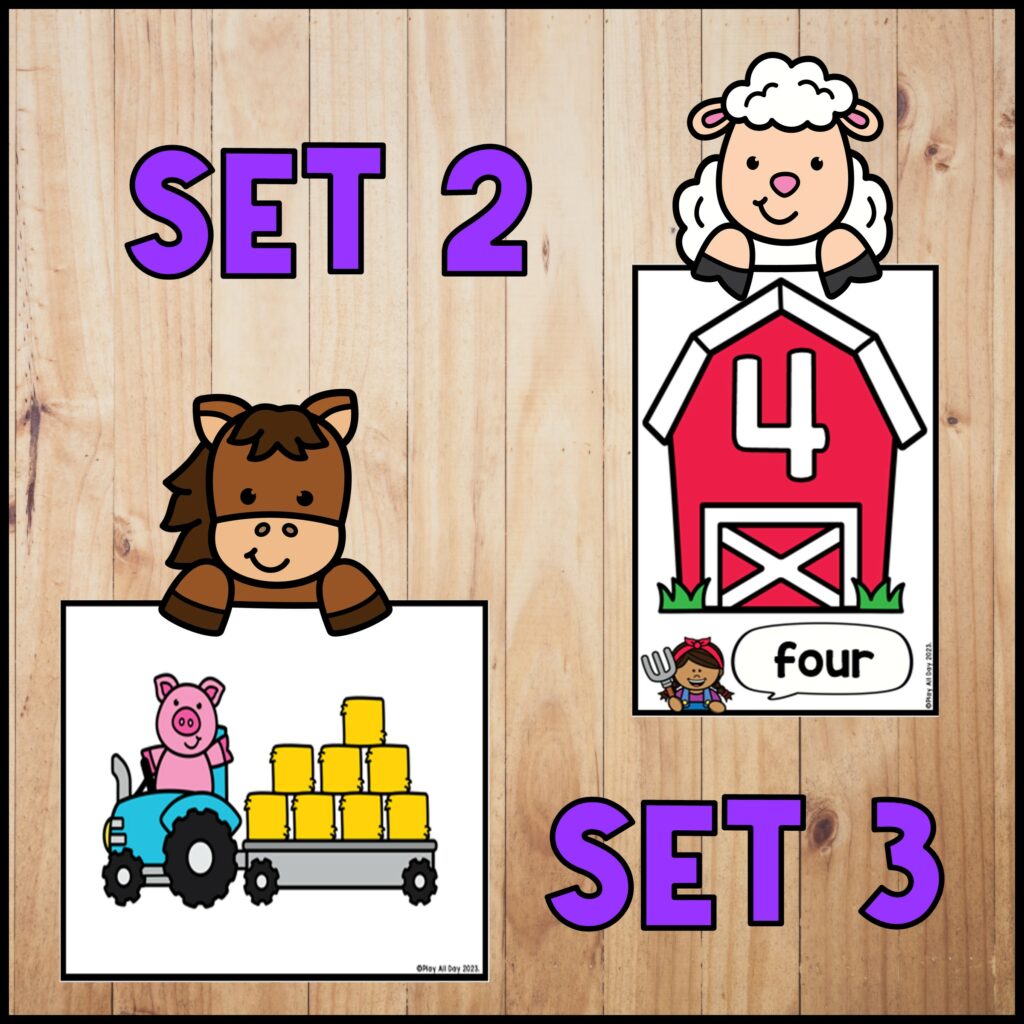 Farm Number Flashcards | Number Recognition Flash Cards | Made By Teachers