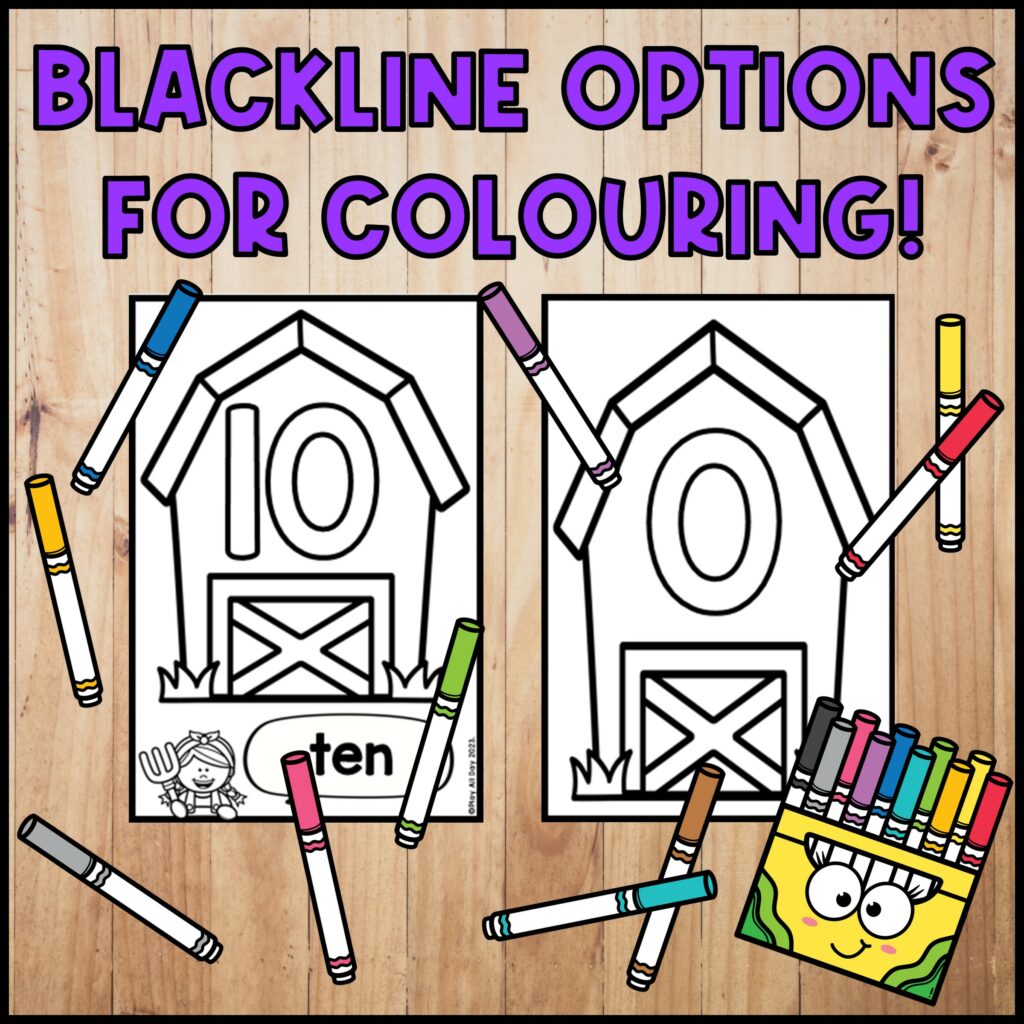 Farm Number Flashcards | Number Recognition Flash Cards | Made By Teachers