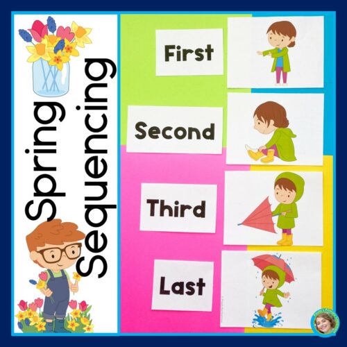Spring Story Sequencing Speaking and Writing Activities | Made By Teachers