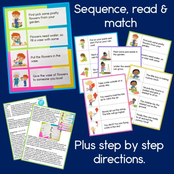 Spring Story Sequencing Speaking and Writing Activities | Made By Teachers