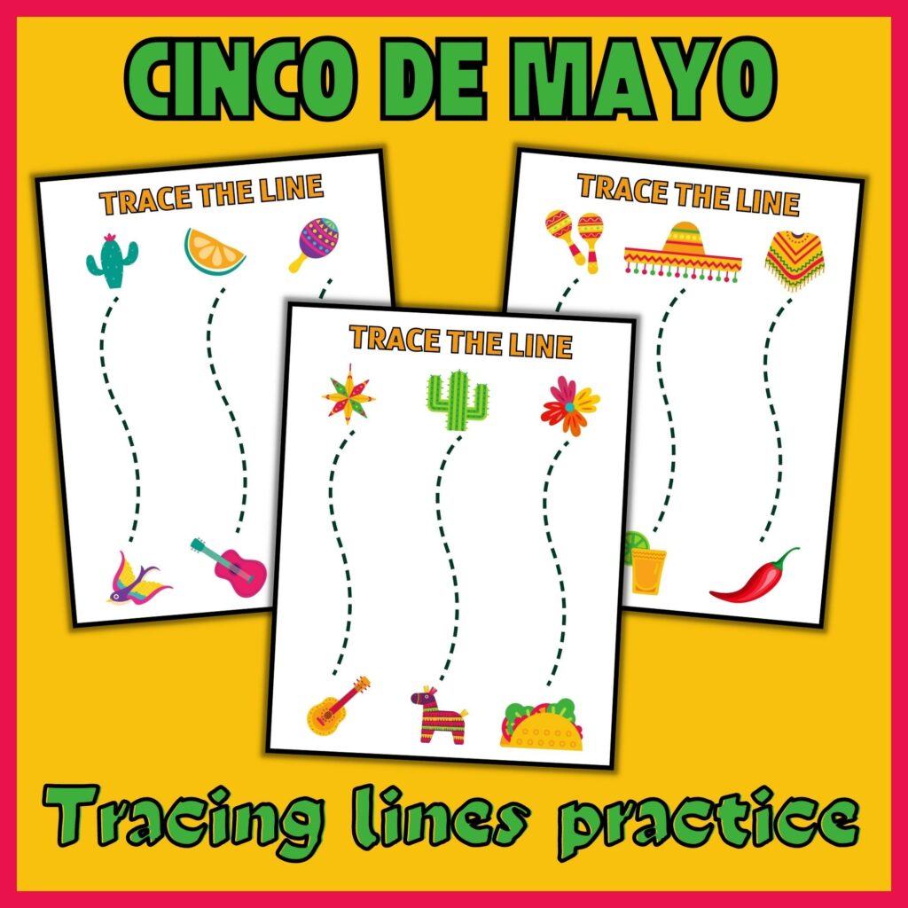Cinco de Mayo BUNDLE | Coloring pages | word Search | Math Activities ...