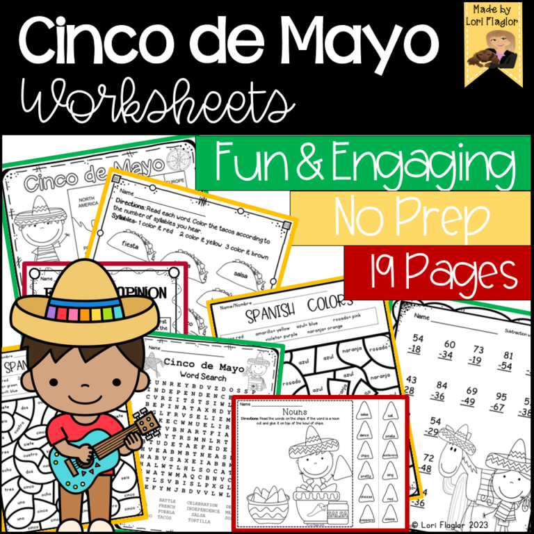 Cinco de Mayo Worksheets | Made By Teachers