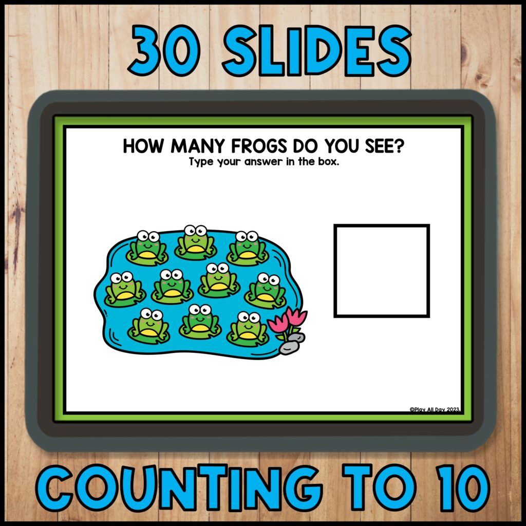 Spring Counting to 10 for Google Slides™ & PowerPoint™ | Made By Teachers