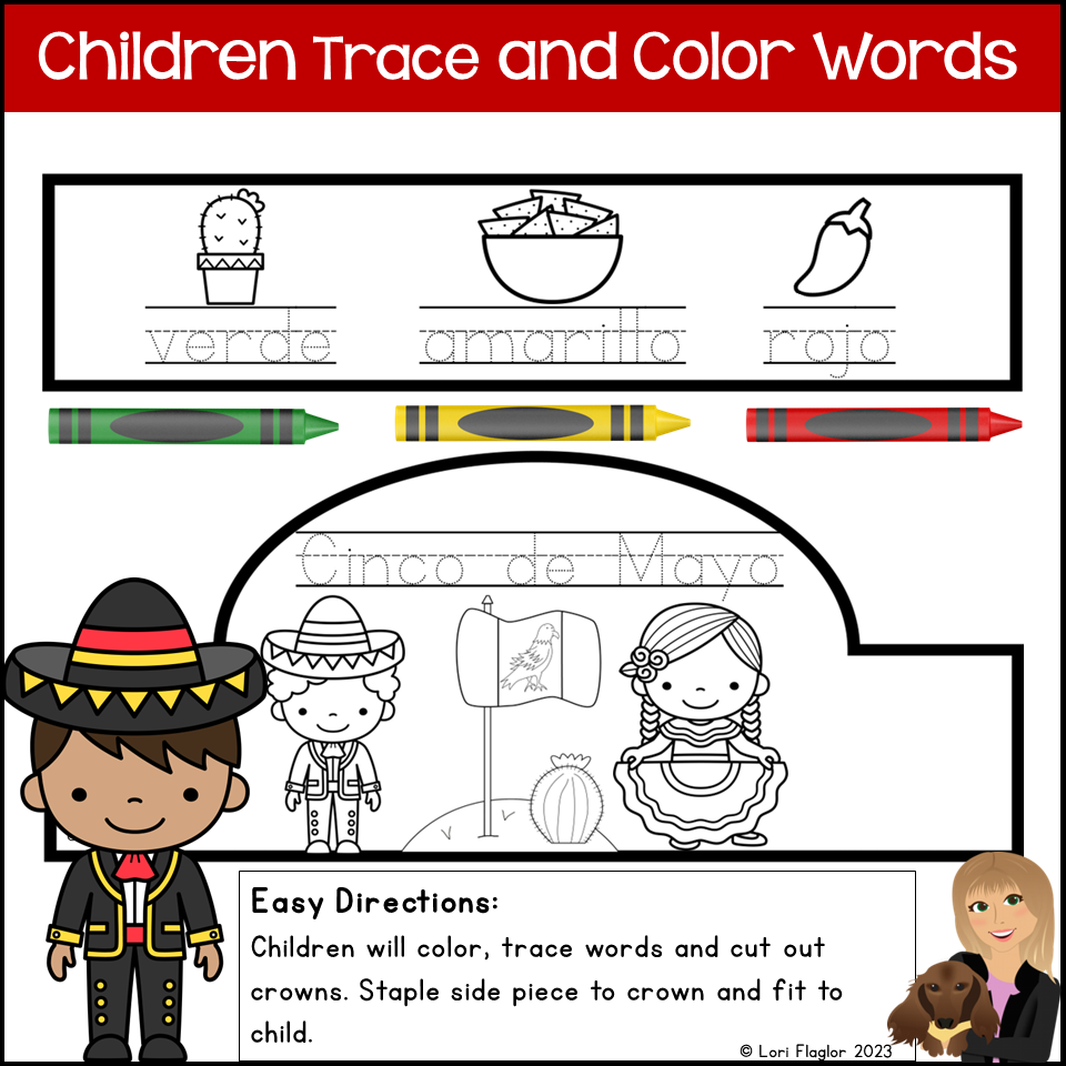 Cinco do Mayo Crowns | Made By Teachers