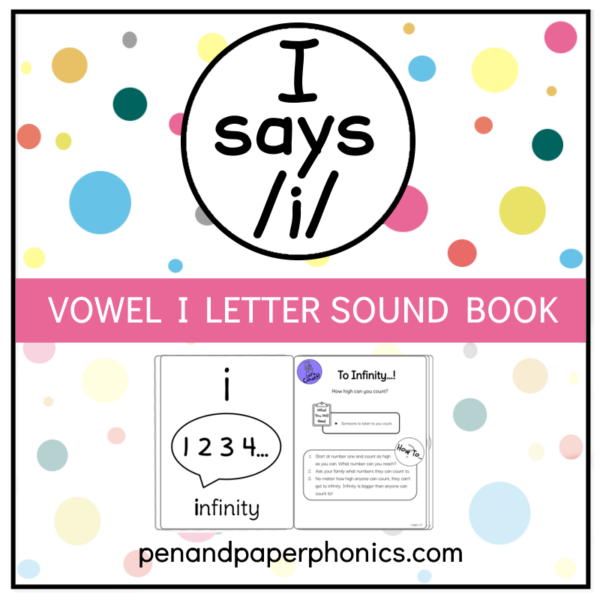 Vowel I Letter Sound Book | Made By Teachers