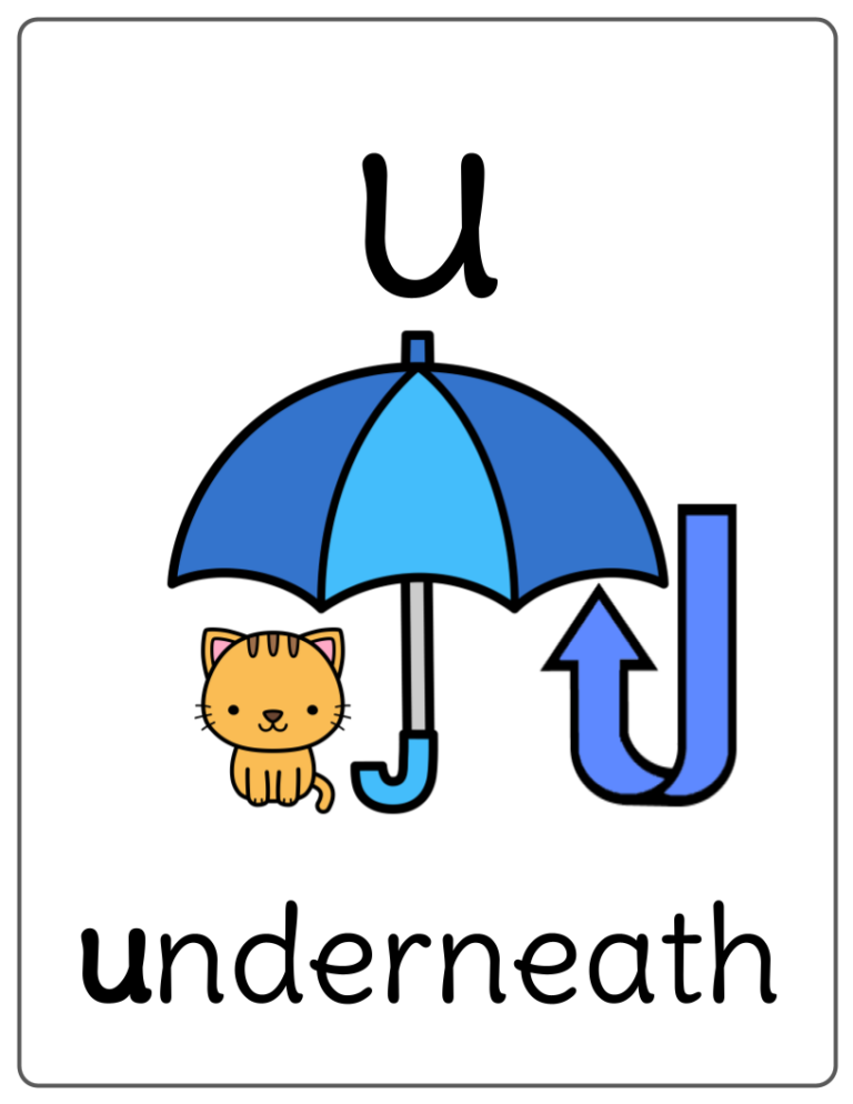 Vowel U Letter Sound Book | Made By Teachers