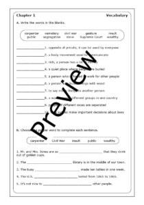 Yona Zeldis McDonough "Who Was Rosa Parks?" worksheets | Made By Teachers