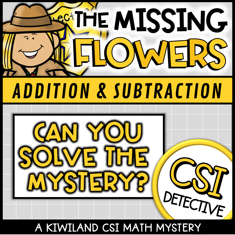Spring Addition and Subtraction with CSI Math Mystery Detective | Made ...