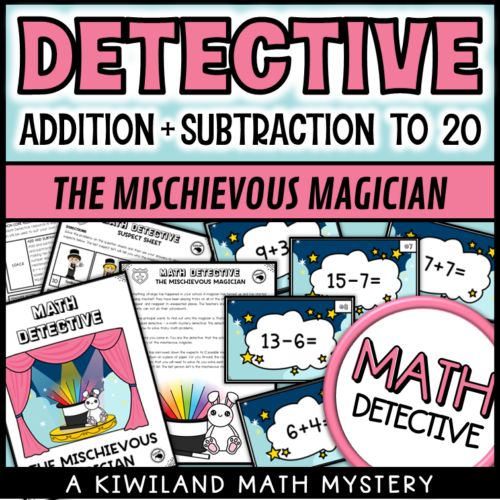 CSI Math Mystery Detective with The Missing Burger Number and Place ...