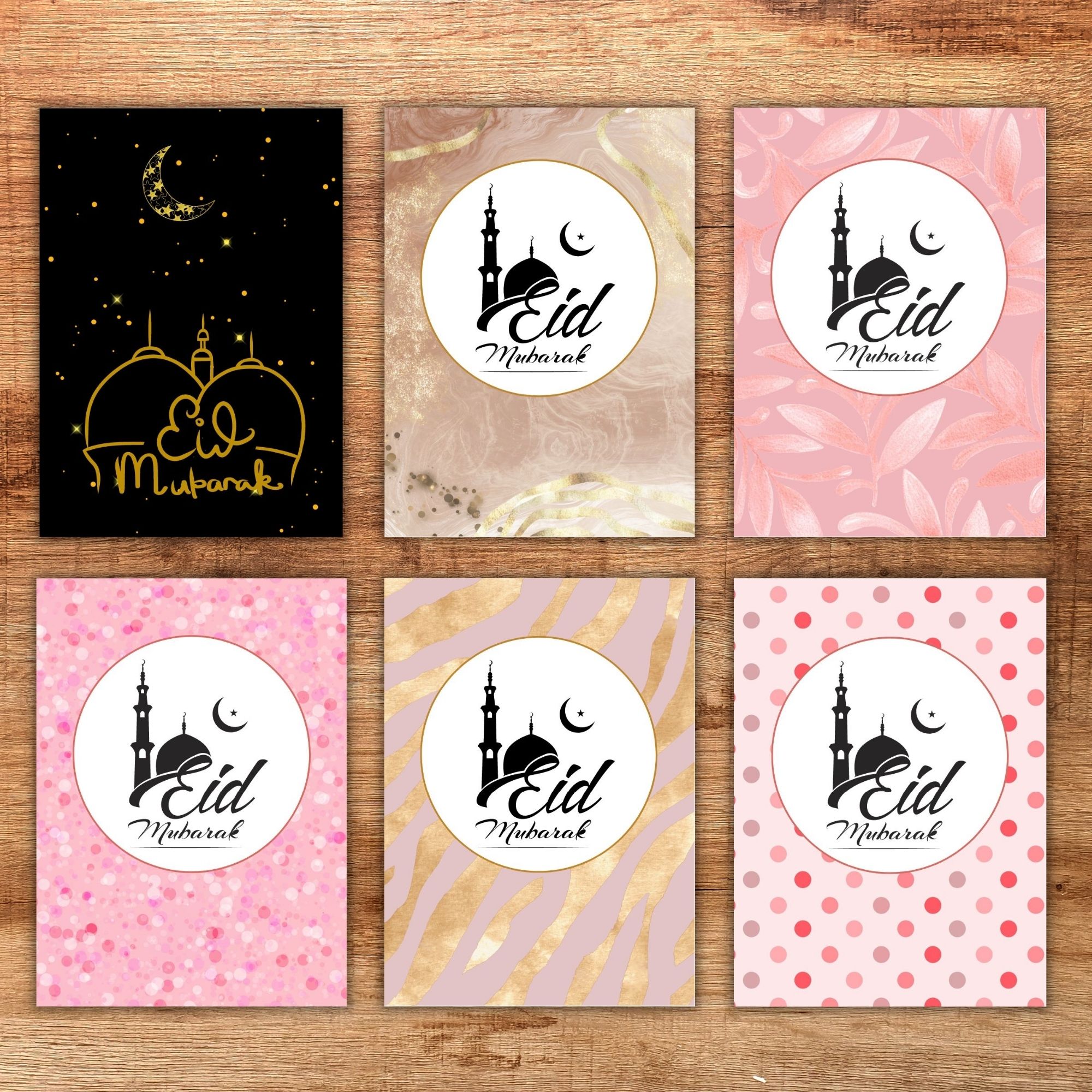 Eid Mubarak Greeting Cards | Eid Al Fitr Mubarak Greeting Cards | Made ...