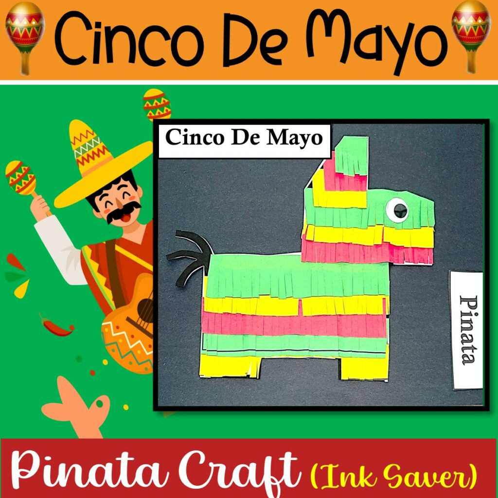 Cinco De Mayo Pinata Craft Activities, Holidays around the world | Made ...