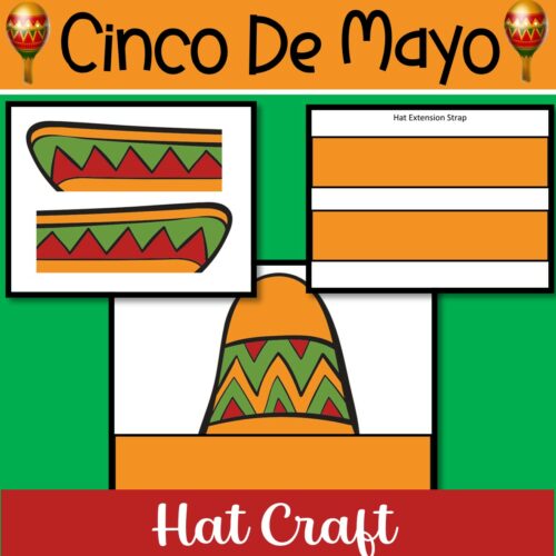 Cinco De Mayo Craft Activities, Sombrero Hat, Pinatas, Hat, Holidays ...