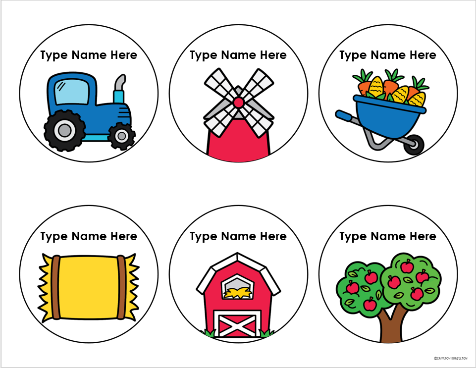 Back to School Door Display Bulletin Board Decoration Down on the Farm ...