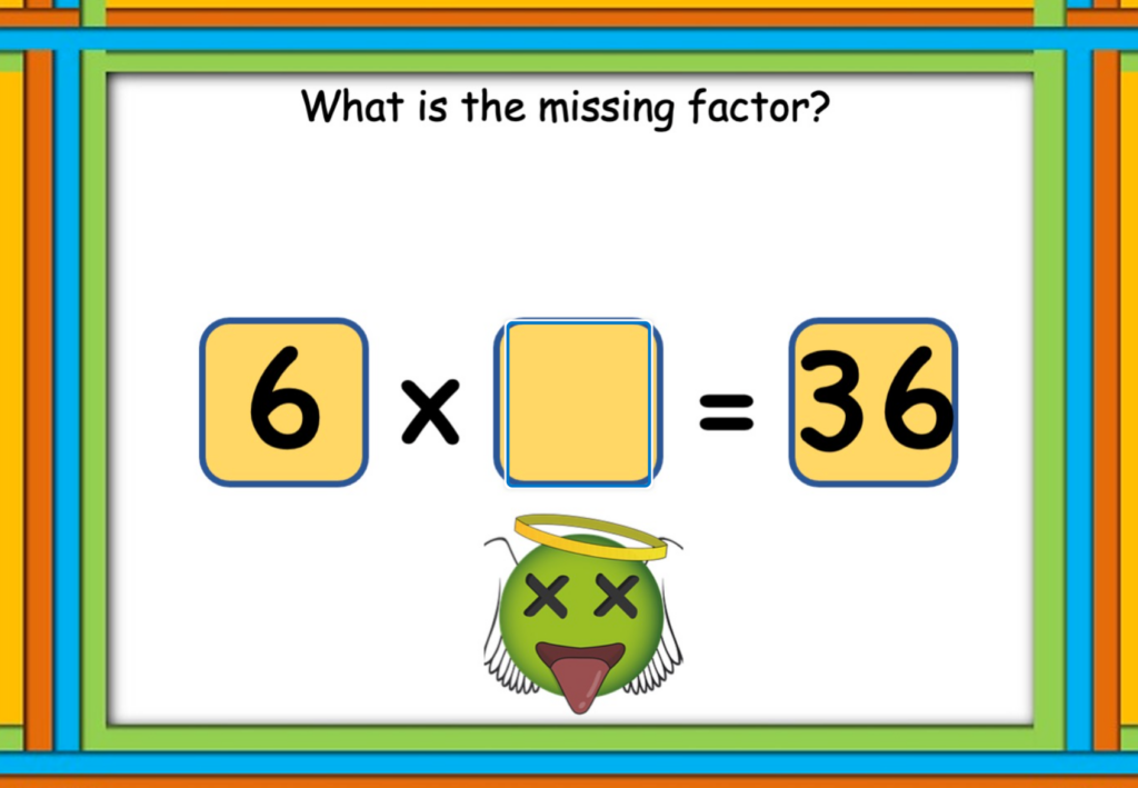 Multiplication Missing Factors 4-6 | Made By Teachers