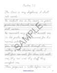 Fear Not: Scripture Verses About Fear-Cursive | Made By Teachers