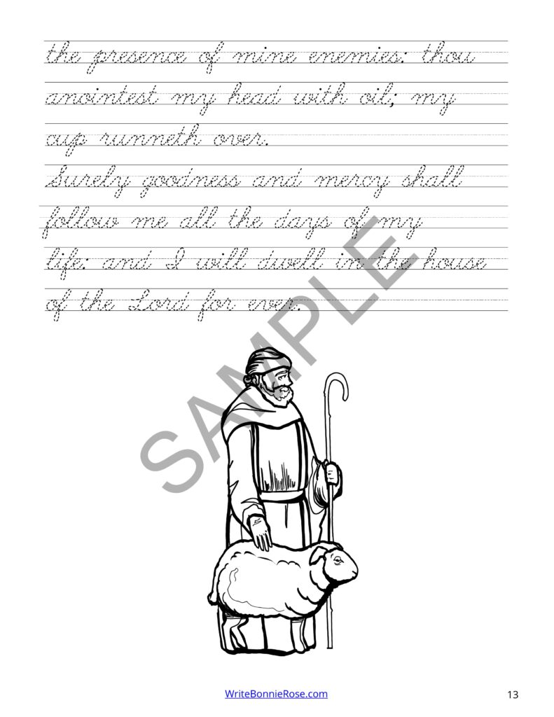 Fear Not: Scripture Verses About Fear-Cursive | Made By Teachers