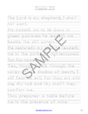 Fear Not: Scripture Verses About Fear-Print | Made By Teachers