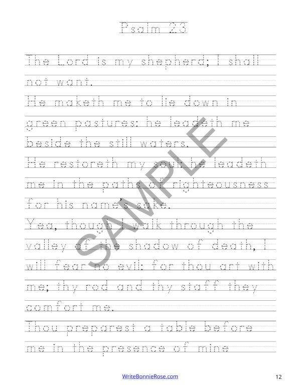Fear Not: Scripture Verses About Fear-Print | Made By Teachers