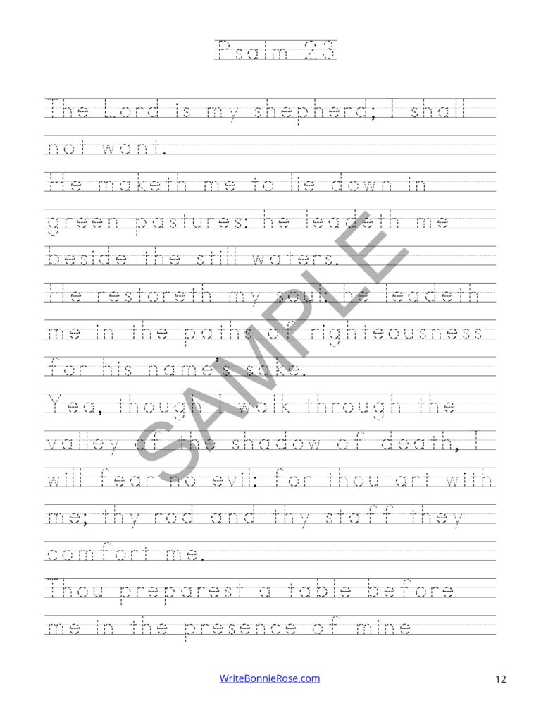 Fear Not: Scripture Verses About Fear-Print | Made By Teachers