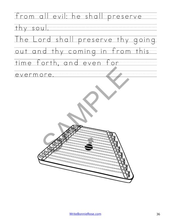 Copywork from the Book of Psalms, Vol. 2-Print Copywork | Made By Teachers