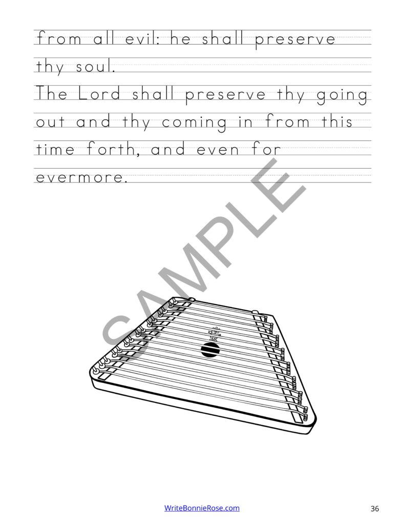 Copywork from the Book of Psalms, Vol. 2-Print Copywork | Made By Teachers