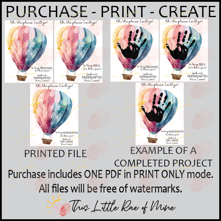 Oh the places I will go - Preschool - Prek - Kindergarten - graduation ...