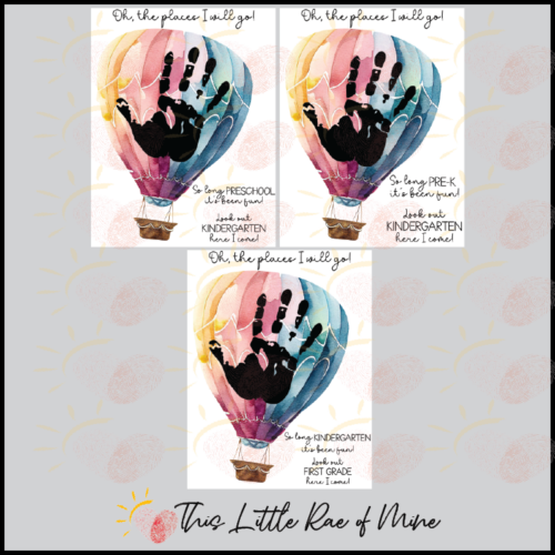 Oh the places I will go - Preschool - Prek - Kindergarten - graduation ...