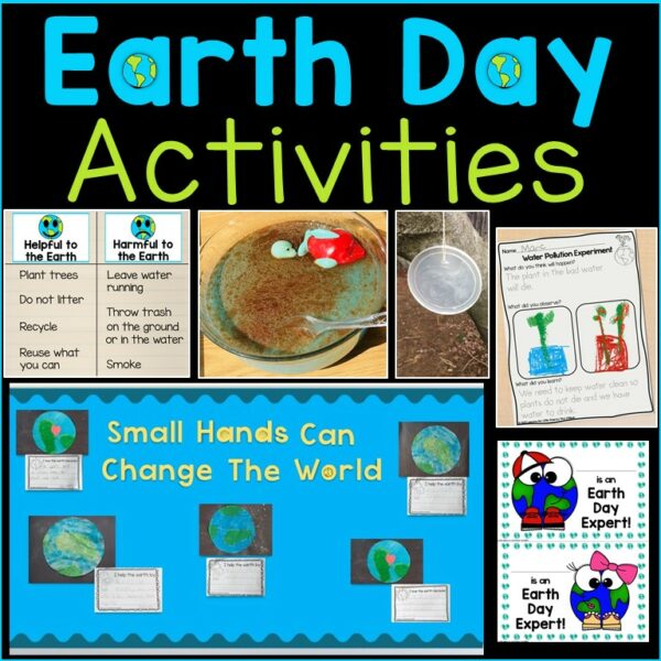 Earth Day Activities Crafts Bulletin Board Earth Science | Writing ...