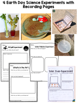 Earth Day Activities Crafts Bulletin Board Earth Science | Writing ...