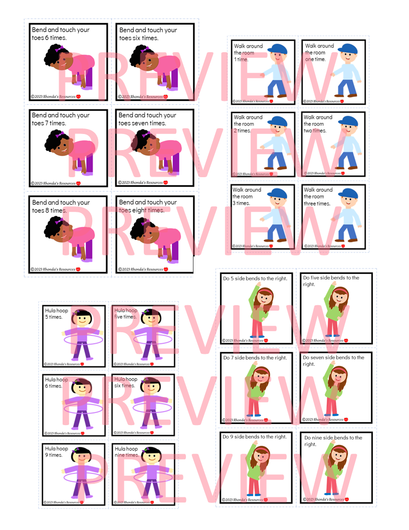 Brain Break Task Cards With Exercises And Activities | Made By Teachers