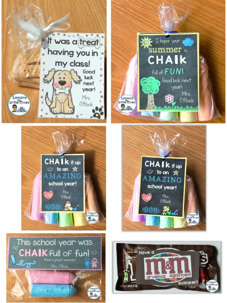 End of the Year Gift Tags & Student Gift Ideas, Editable 26 Designs ...