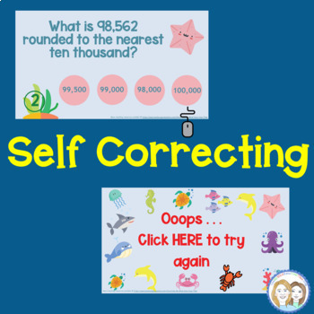 Rounding Games and Rounding Worksheet 4th Grade Video Game | Made By ...