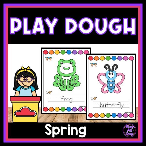 Spring Play Dough Mats | Spring Activities for Fine Motor | Made By ...