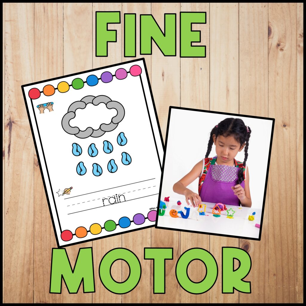 Spring Play Dough Mats | Spring Activities for Fine Motor | Made By ...