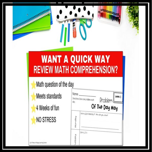 May Math Problem Of The Day | Made By Teachers