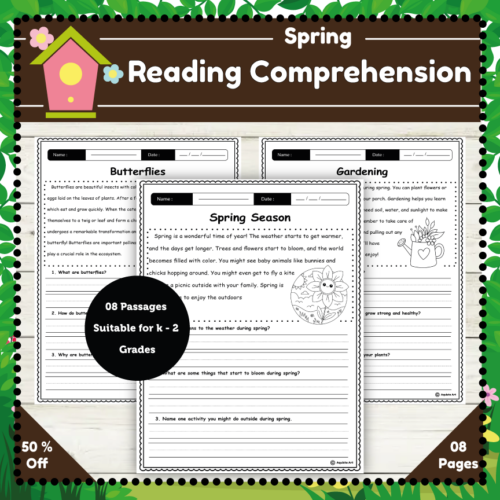 Spring Reading Comprehension Worksheets | Made By Teachers