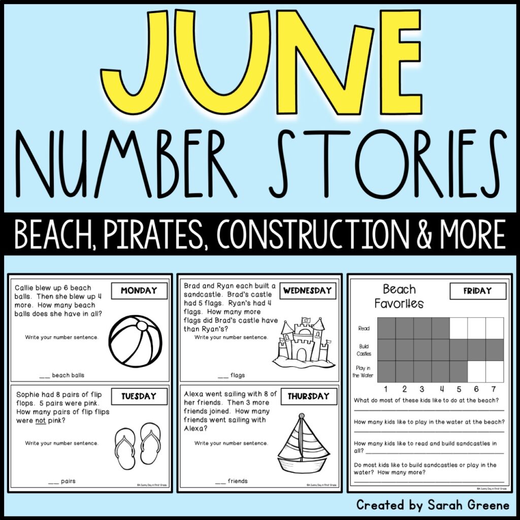 June Number Stories | Made By Teachers