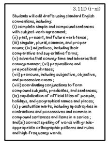 3rd Grade Texas TEKS Reading/ Writing Learning Objective Cards | Color ...