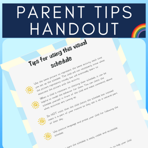 Summer Visual Schedule Ideal for Sending Home on Summer Break | Made By ...