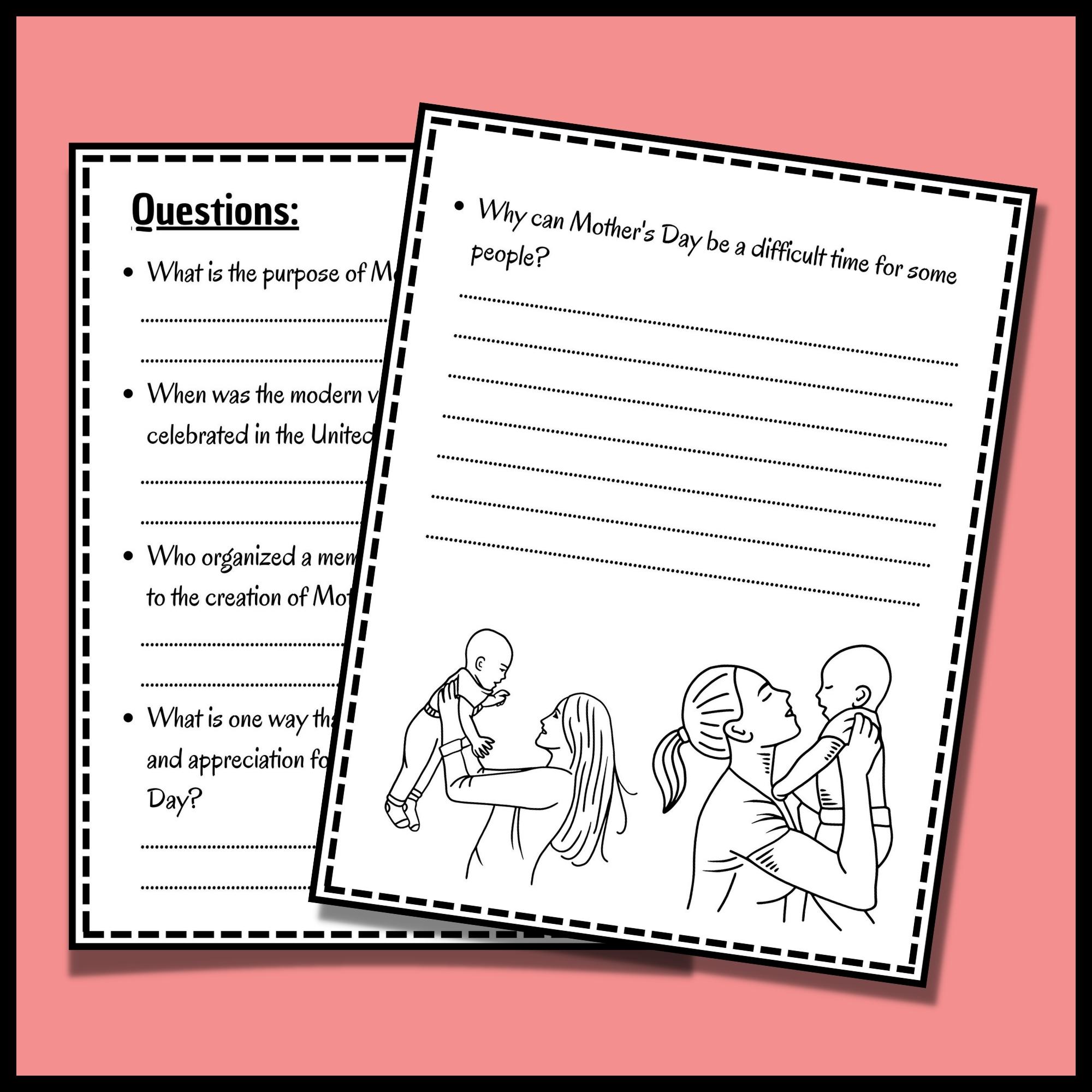 Mother's Day Reading Comprehension Passage | Made By Teachers