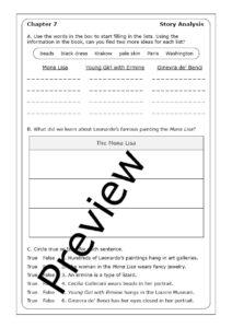Roberta Edwards "Who Was Leonardo da Vinci?" worksheets | Made By Teachers
